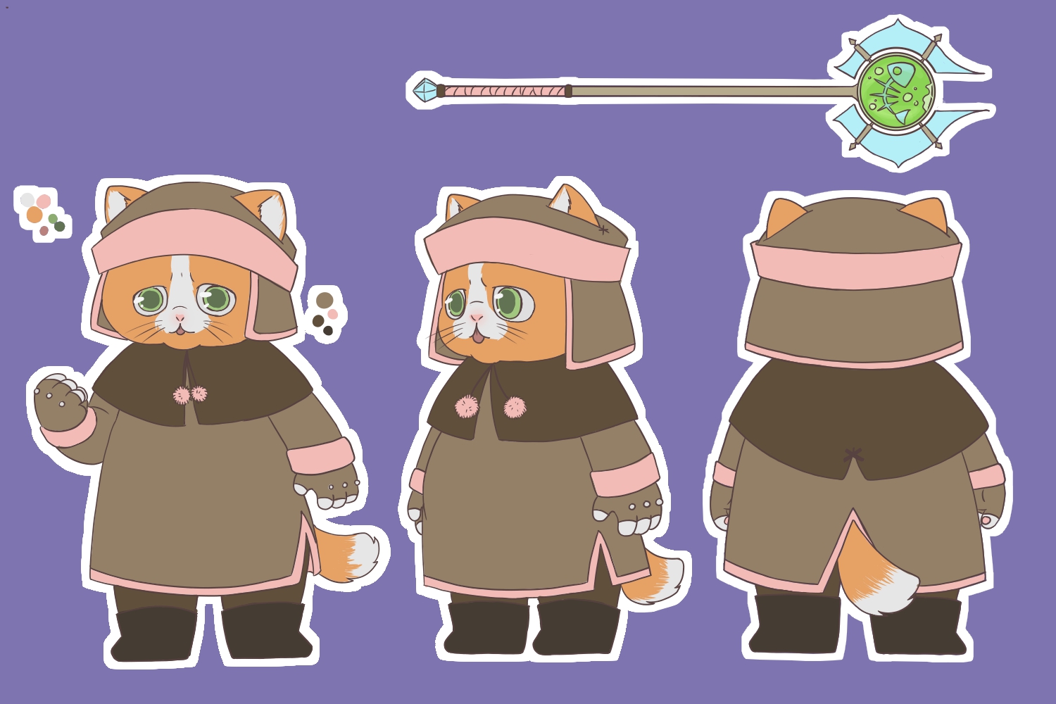 Character Turnaround - Artists&Clients