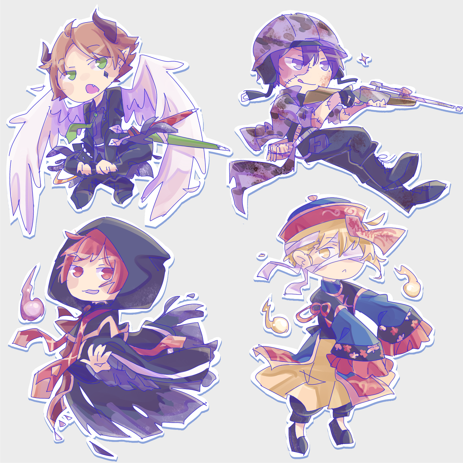 mini chibi - Artists&Clients